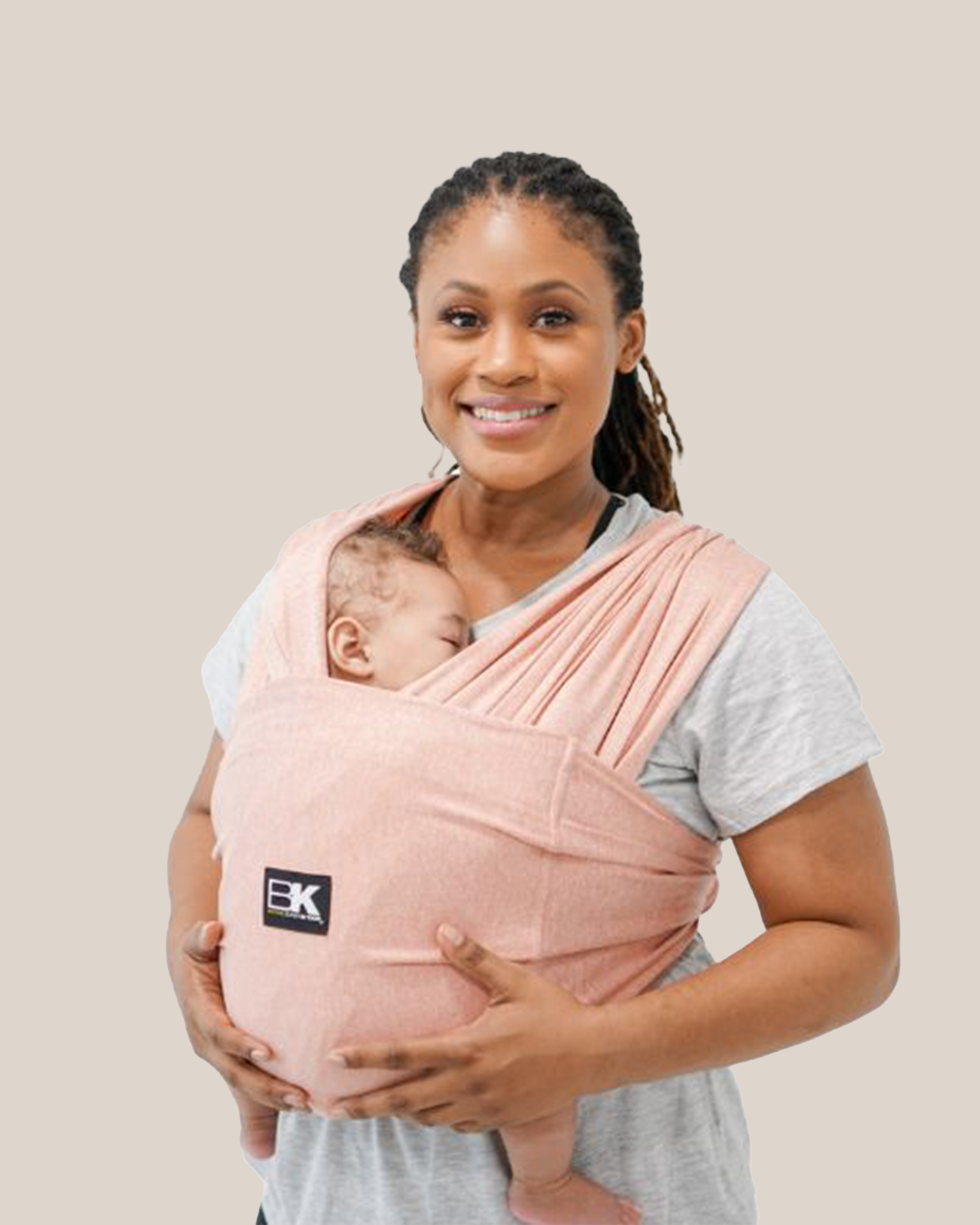 Baby K'tan - Active Yoga Baby Carrier | Heather Coral – Kindred Bravely