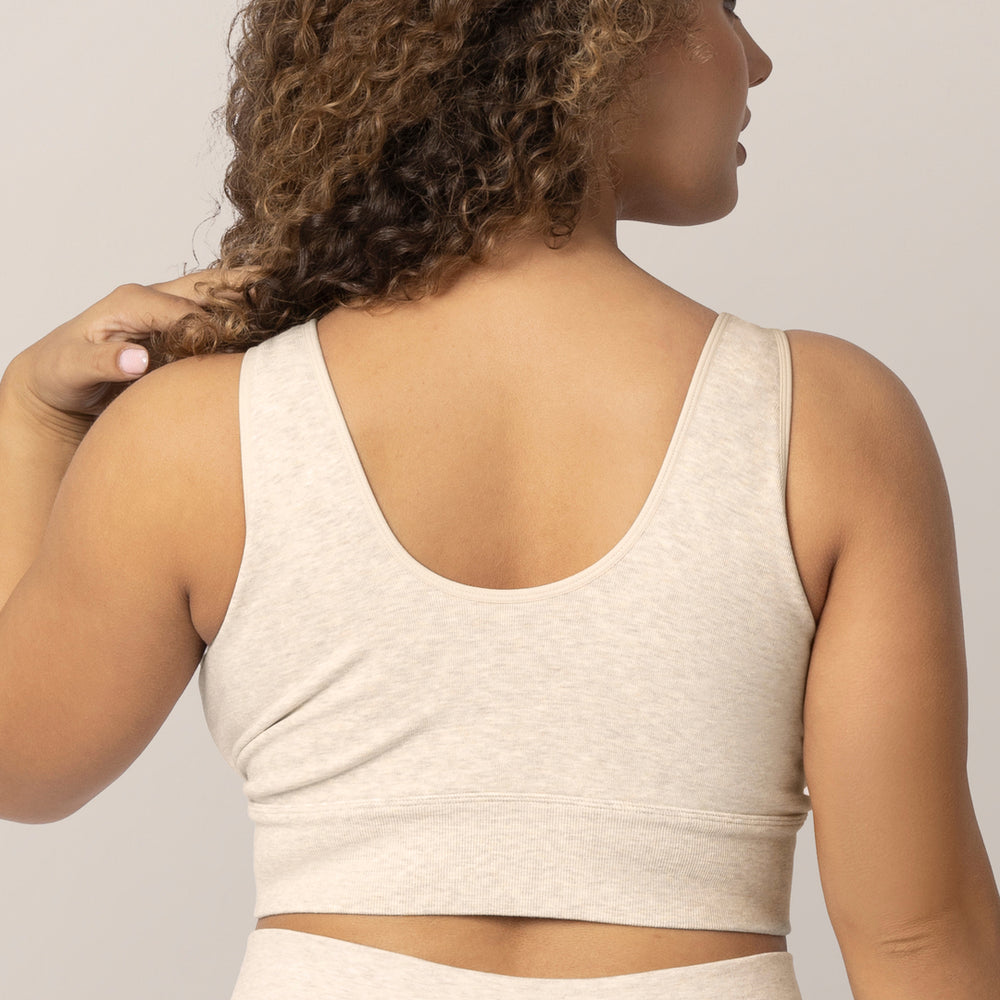 Sublime® Bamboo Maternity & Nursing Plunge Bra | Black - Kindred Bravely