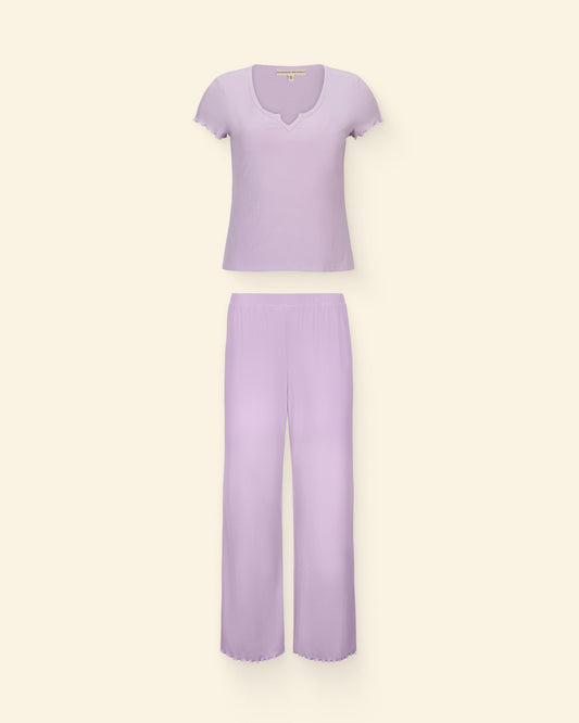 Ribbed Modal Two-Piece Nursing Lounge Set – Kindred Bravely